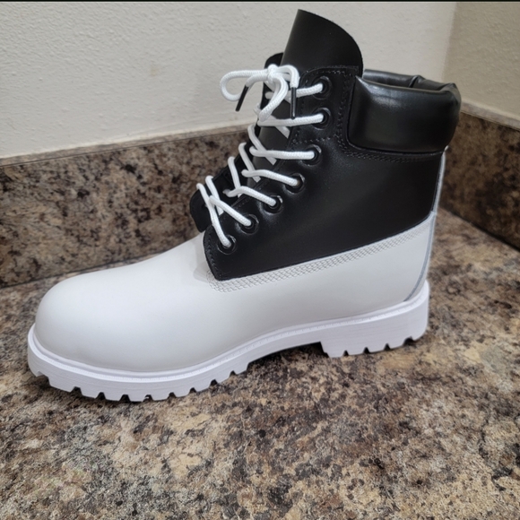 Timberland | Shoes | Brand New Timberland Boots Black Fashion Custom ...